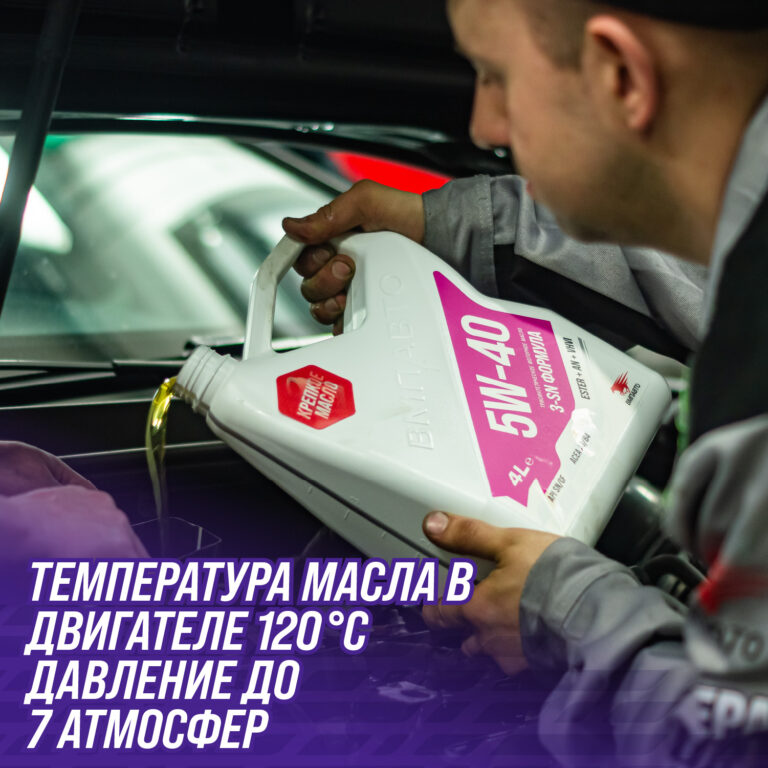 Моторное масло ВМПАВТО 5W-40 API SN/CF A3/B4 Синтетическое — ВМПАВТО