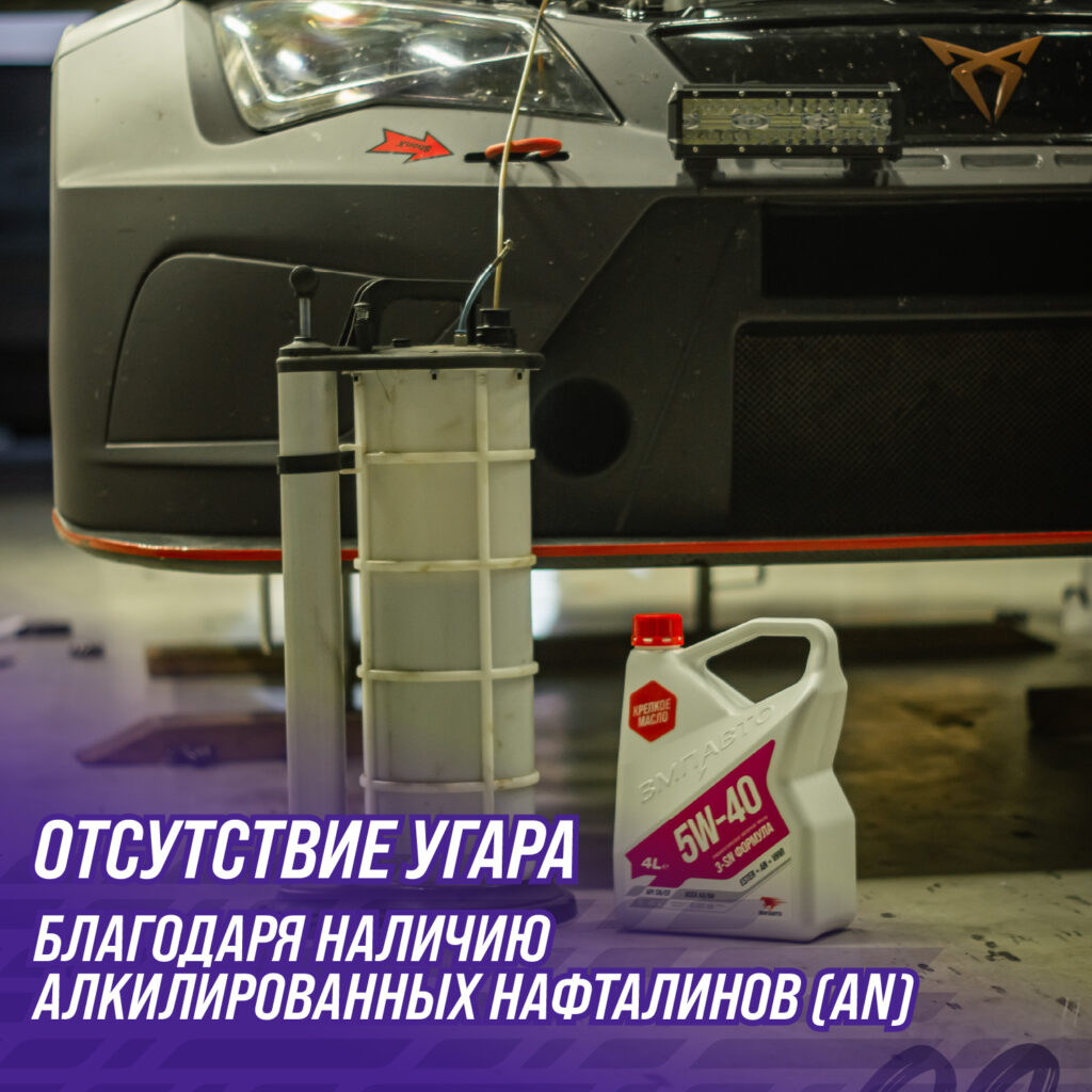 Моторное масло ВМПАВТО 5W-40 API SN/CF A3/B4 Синтетическое — ВМПАВТО
